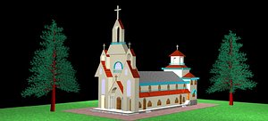 Free 3D Church Models - Available For Download On TurboSquid