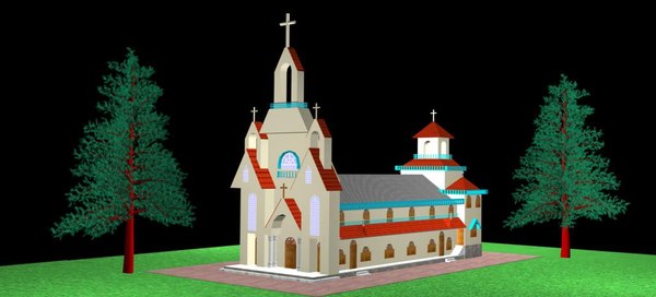 Free 3D Church Models | TurboSquid
