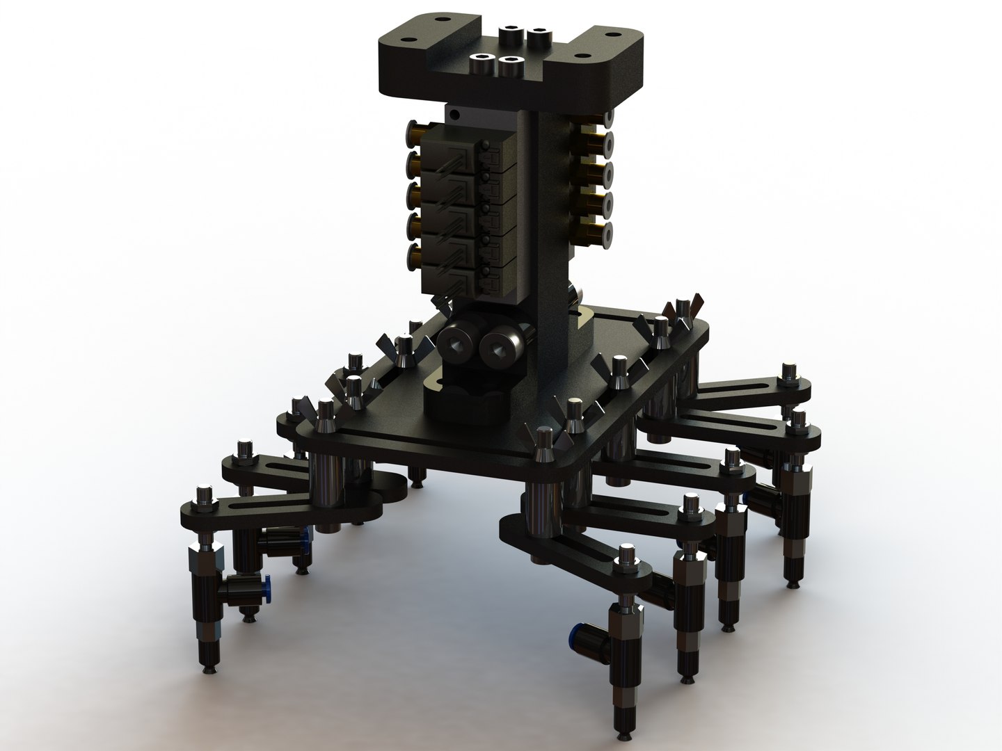 3D Mech W Vacuum Grippers - TurboSquid 2176282