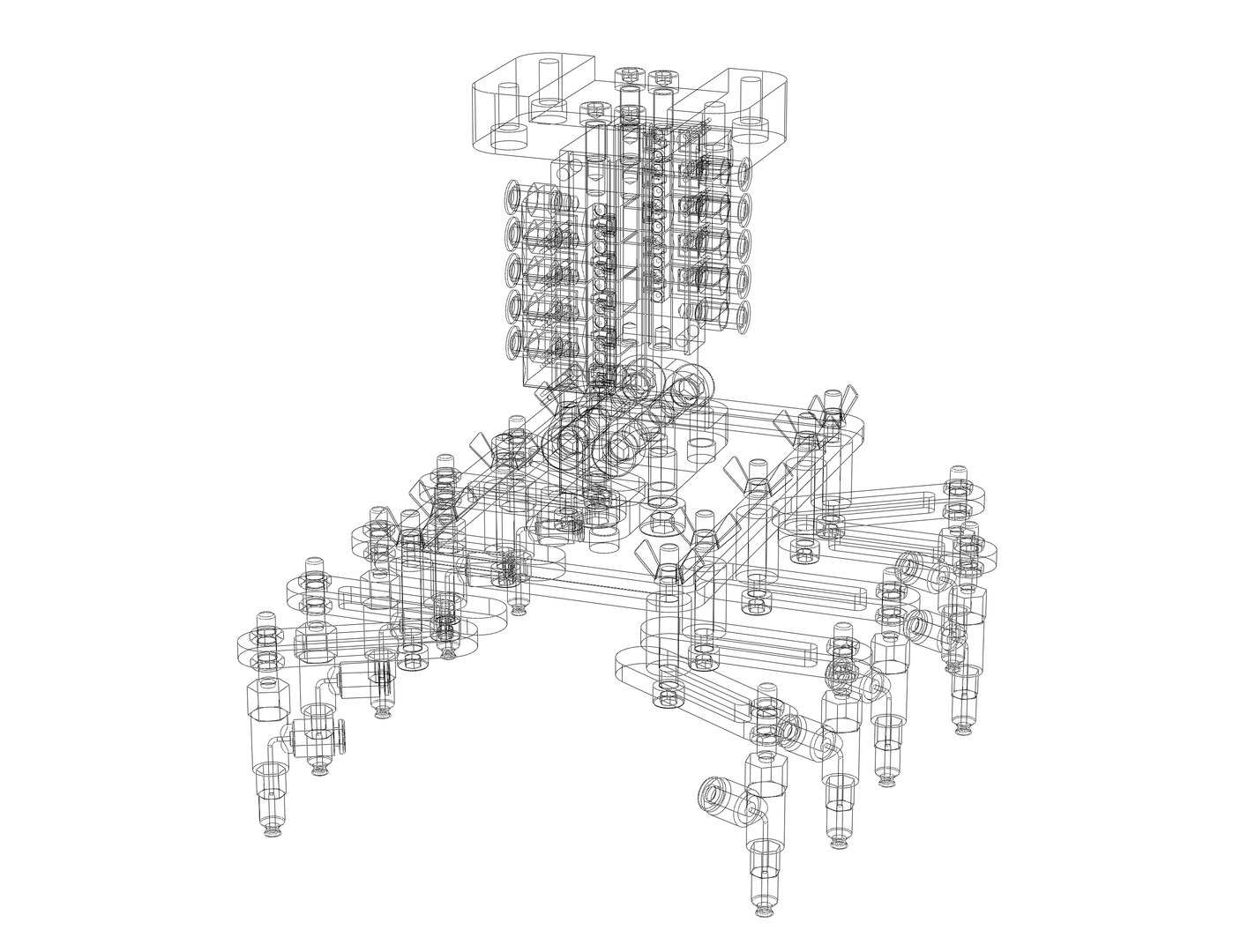 3D Mech W Vacuum Grippers - TurboSquid 2176282