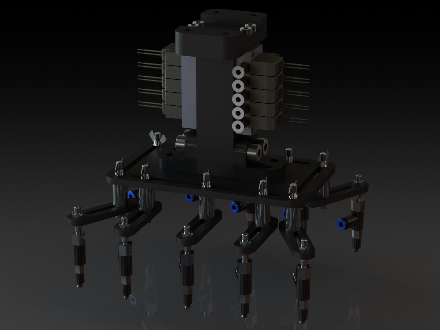 3D Mech W Vacuum Grippers - TurboSquid 2176282