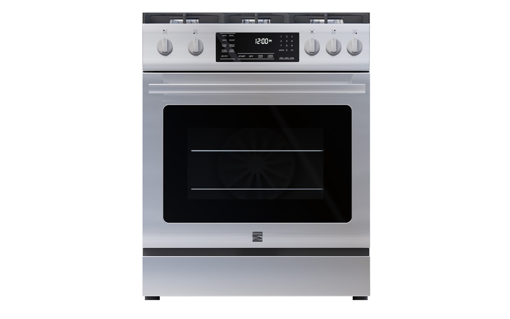 Kenmore 30 Gas Range 3D - TurboSquid 2327074