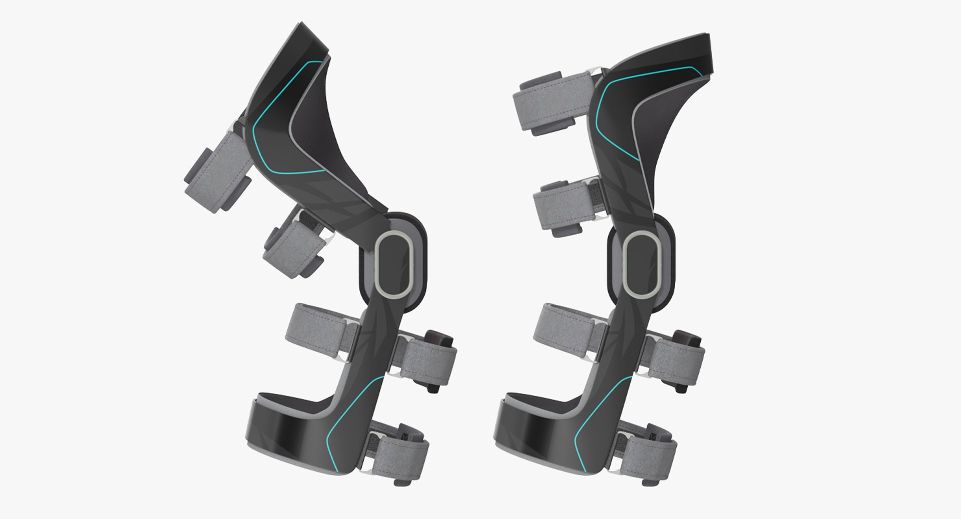 3D Knee Braces And Orthopedic Casts Collection 2 Model - TurboSquid 2121875