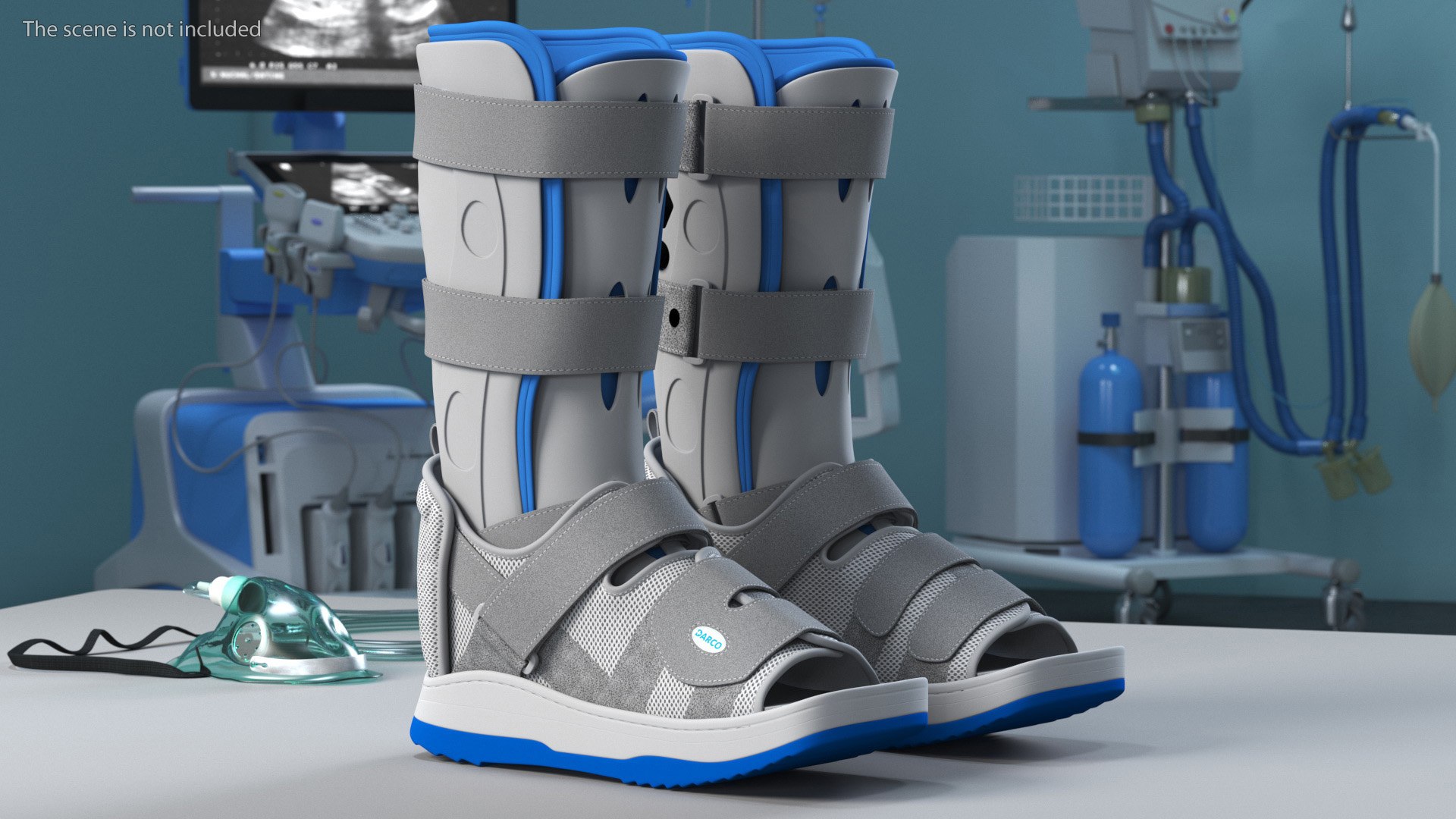 3D Knee Braces and Orthopedic Casts Collection 2 model - TurboSquid 2121875