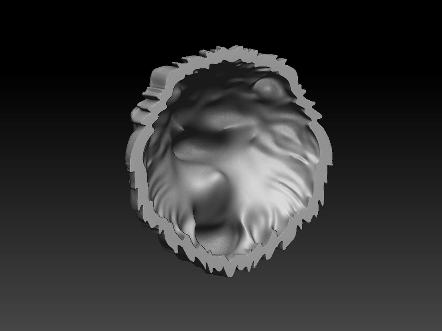 Lion Relief For Pendant Or Wall Print 3D Model - TurboSquid 1878524