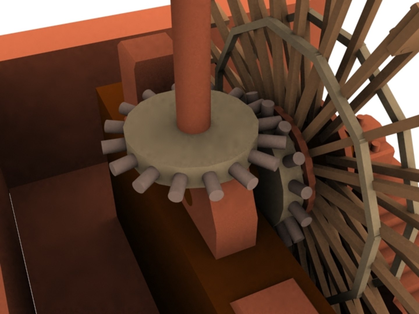 Water Raising Machine 3d 3ds