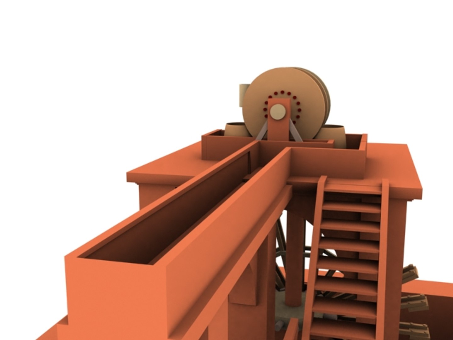 Water Raising Machine 3d 3ds