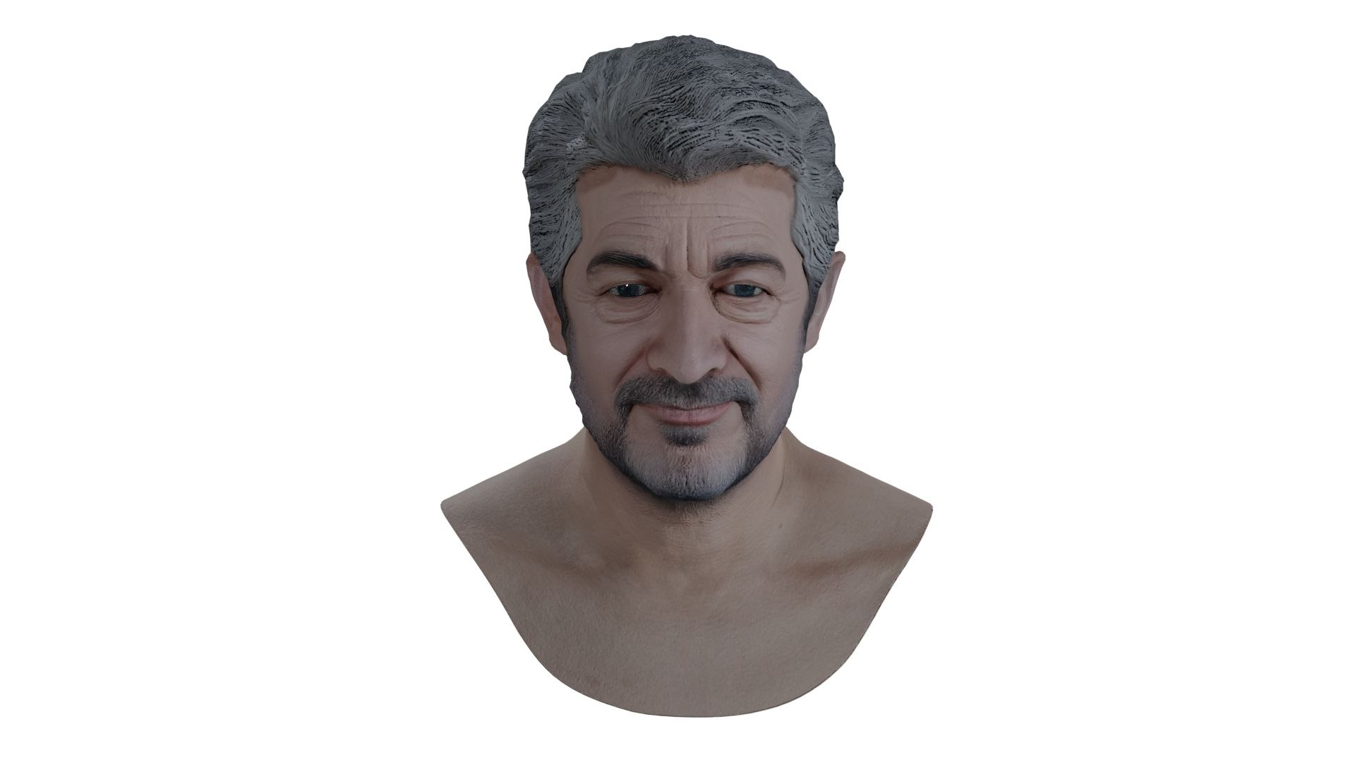 RICARDO DARIN Real Time Renderable Bust 3D Model - TurboSquid 2531516