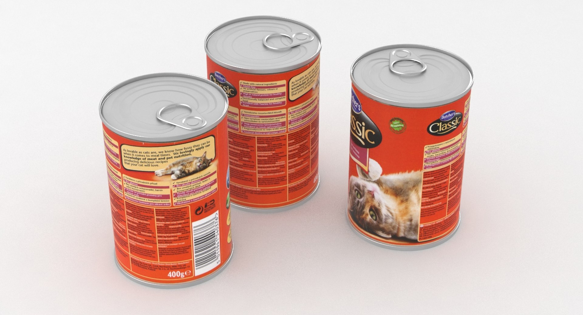 Food Cat 3D Model - TurboSquid 1277178