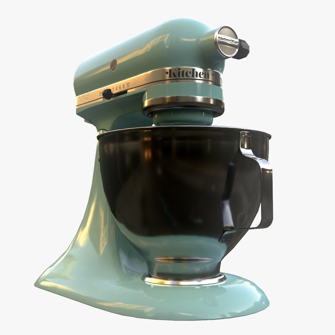 Kitchen Mixer Model - TurboSquid 2143454