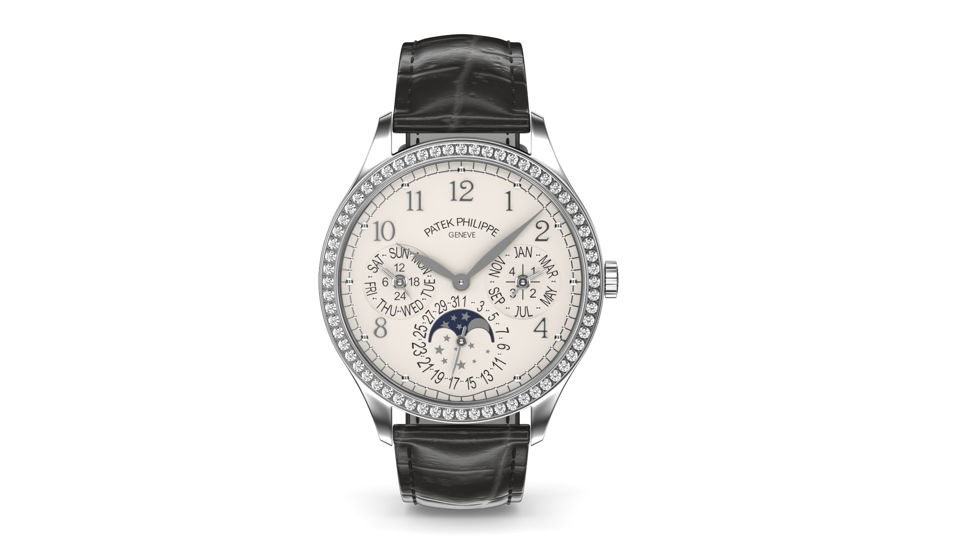 Patek Philippe 7140G Grand Complications Silver 3D Model - TurboSquid ...