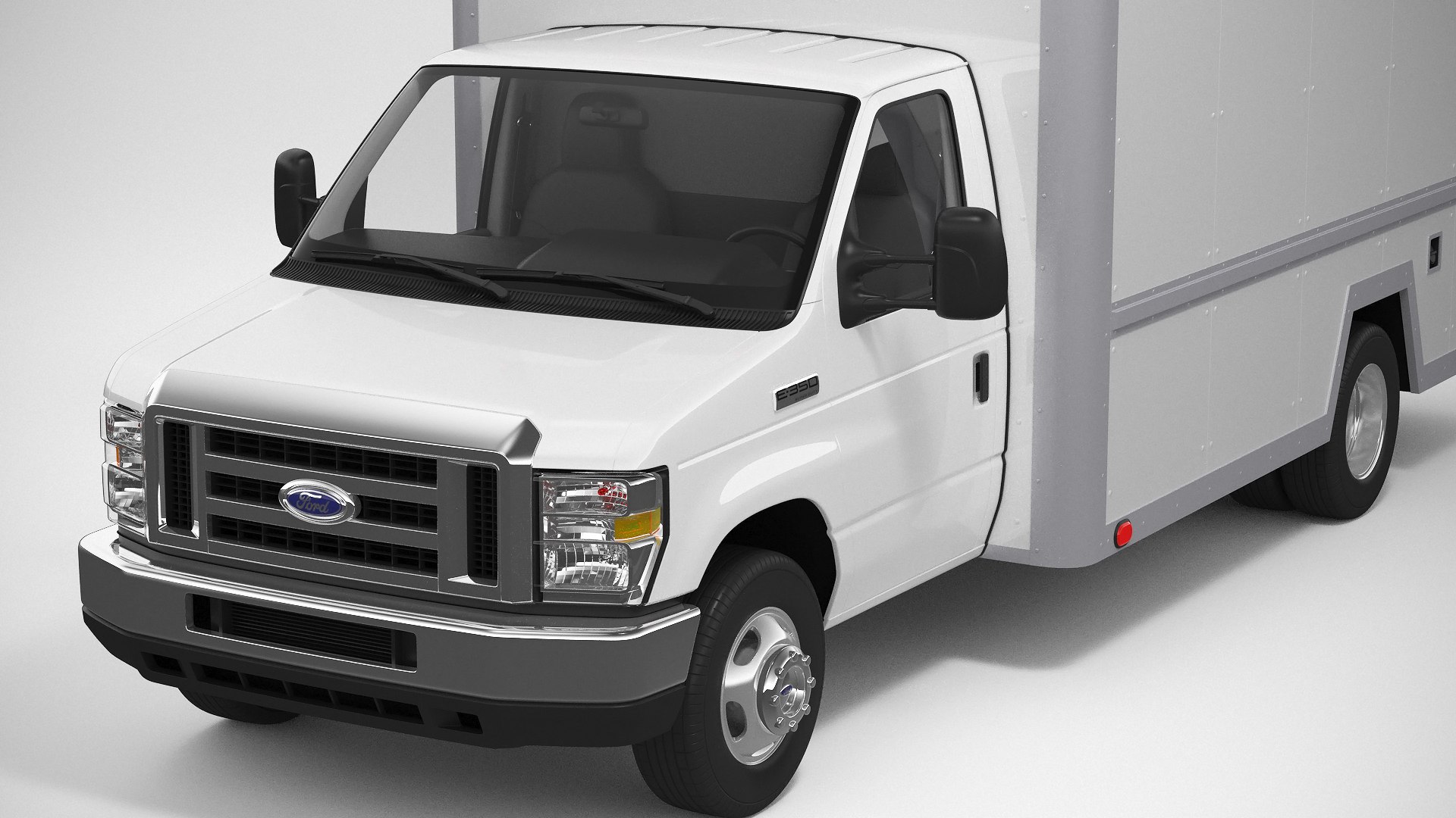 Ford E-Series Box Truck 3D - TurboSquid 1860652