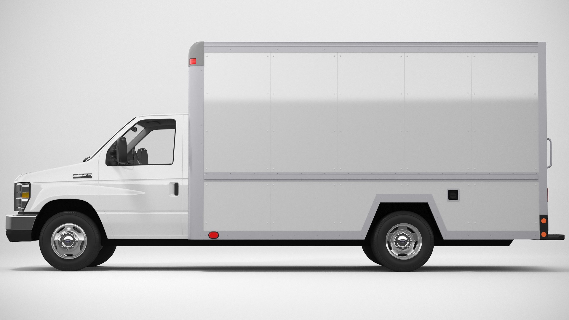 Ford E-Series Box Truck 3D - TurboSquid 1860652