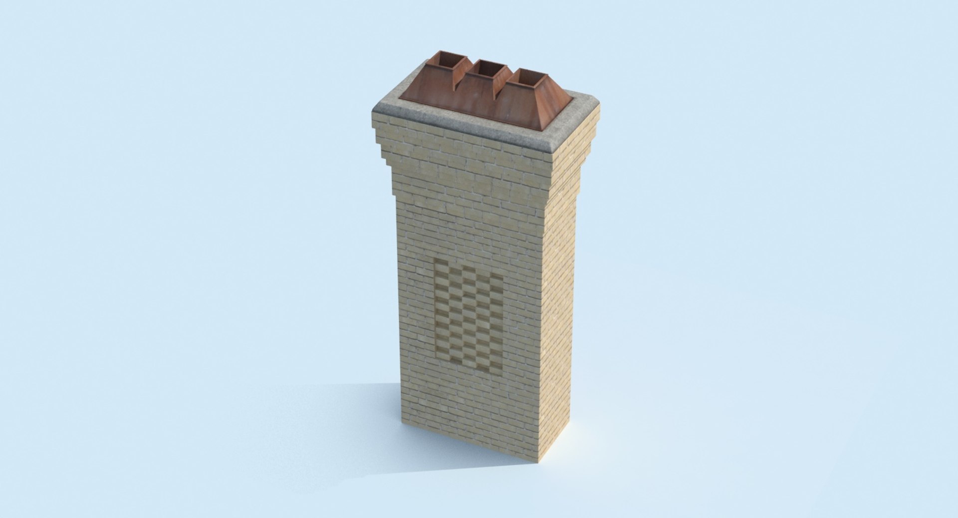 Chimney 2 3d Max