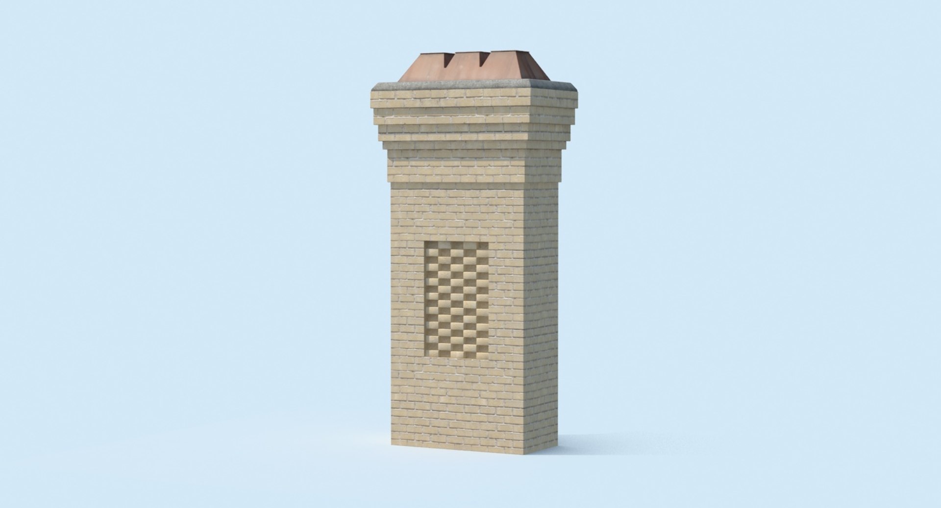 Chimney 2 3d Max