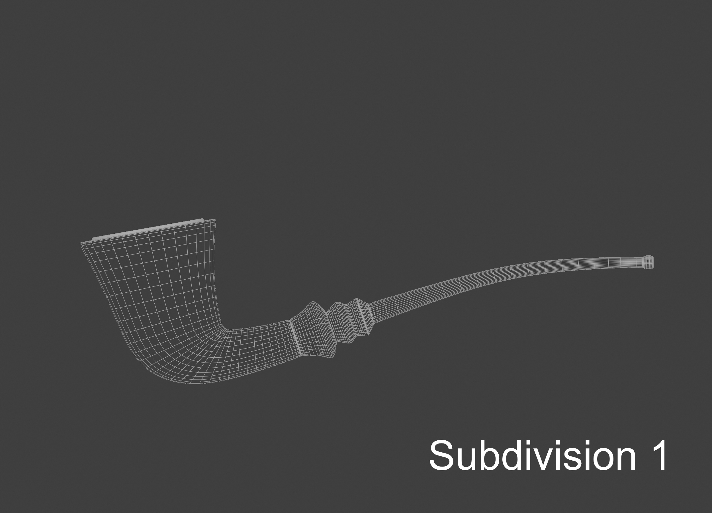 Vintage wooden tobacco pipe smoking 3D model 3D model - TurboSquid 1754771