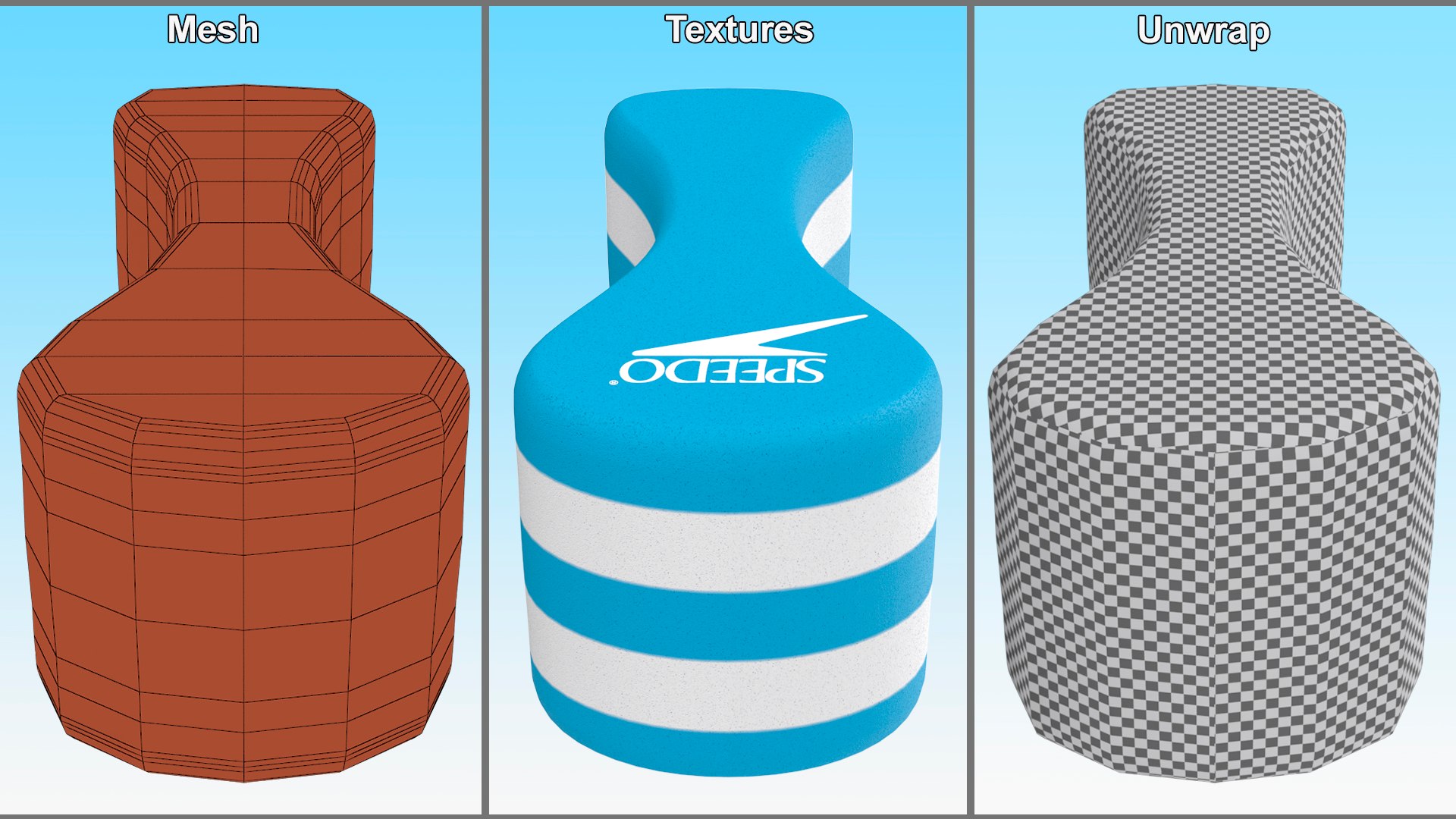 3D Speedo Swim Training Equipment Collection - TurboSquid 2158341