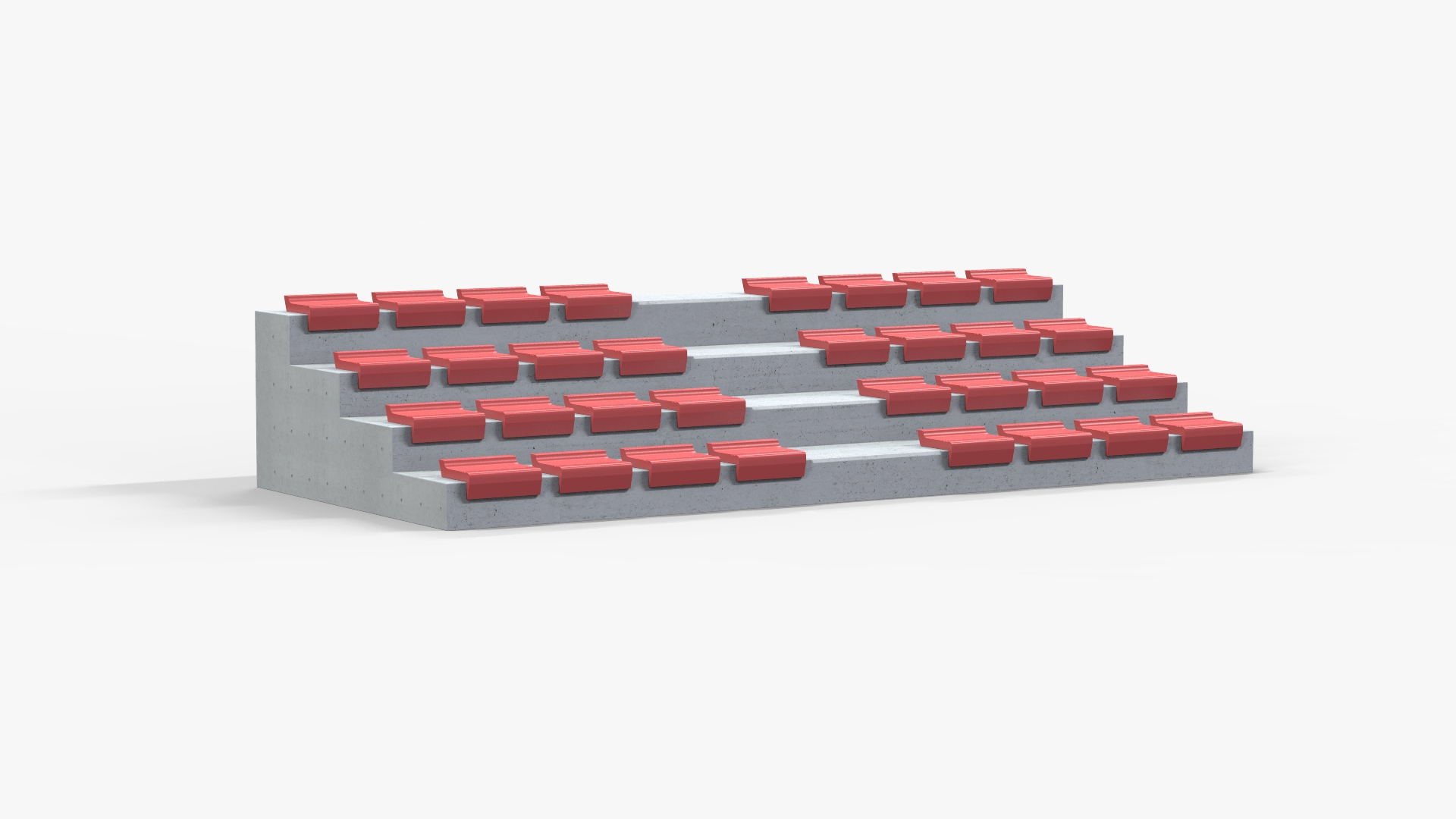 3D model Concrete Grandstand - TurboSquid 2000032