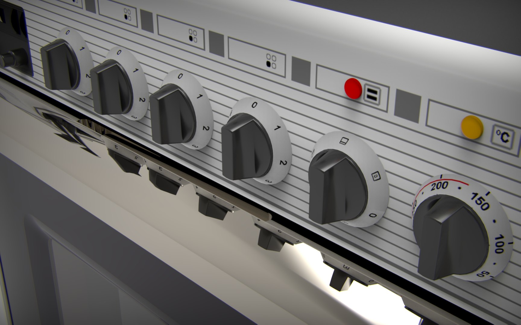 Cooking Range - Oven Model - TurboSquid 1850919