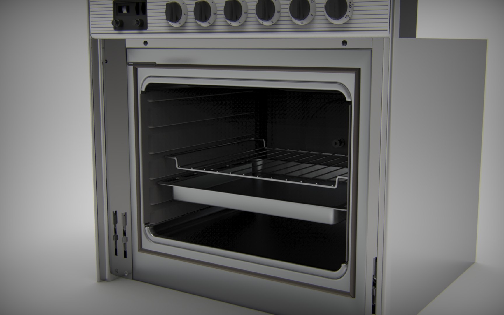 Cooking Range - Oven Model - TurboSquid 1850919