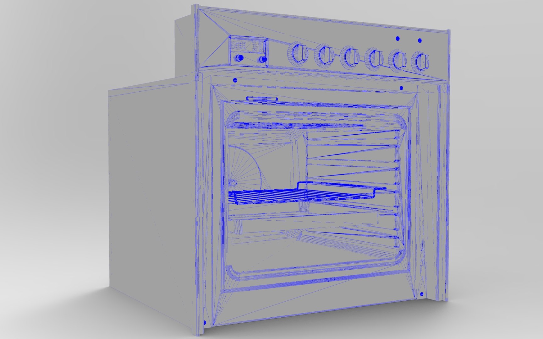 Cooking Range - Oven Model - TurboSquid 1850919