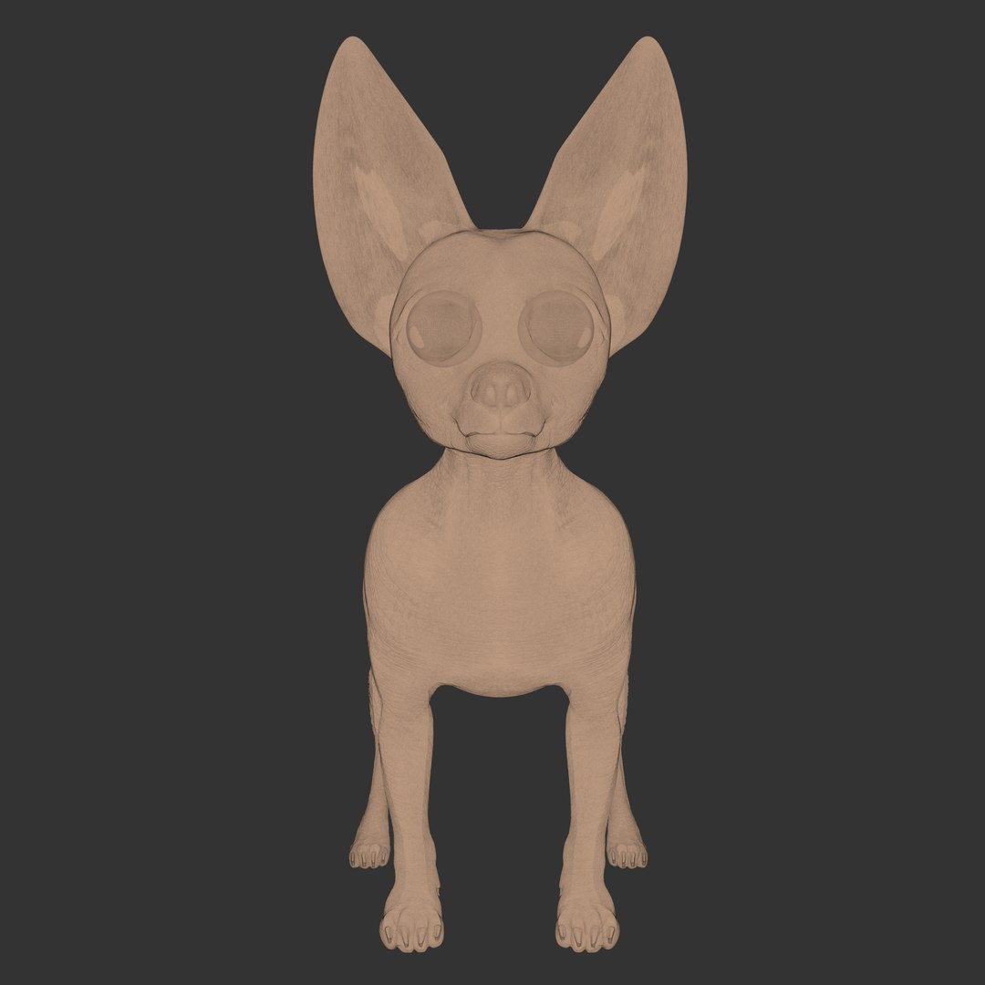 3d Mutant Chihuahua