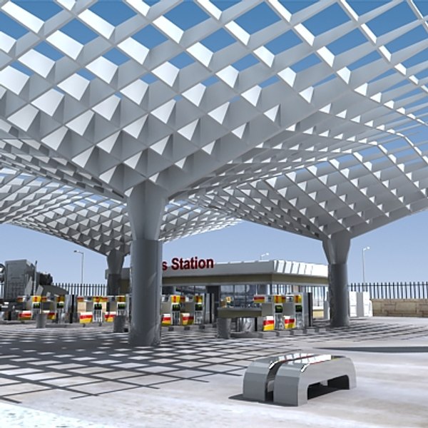 Ultra Modern Gas Station Designs