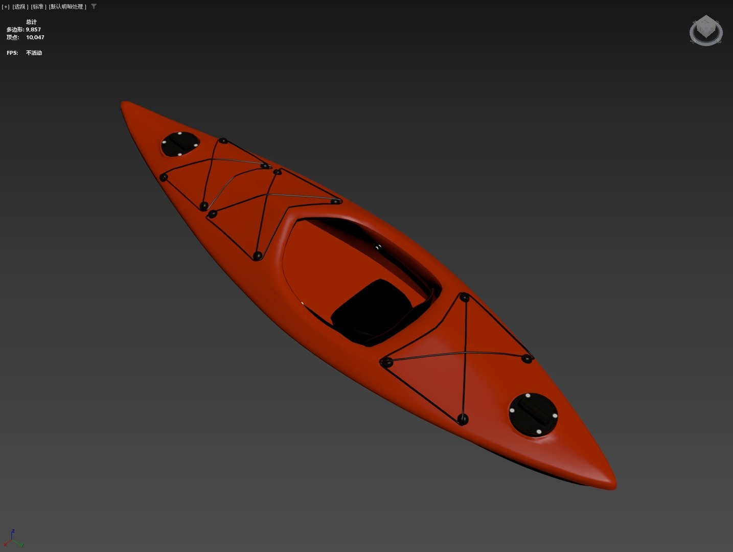 Kayak 3D Model - TurboSquid 2244885