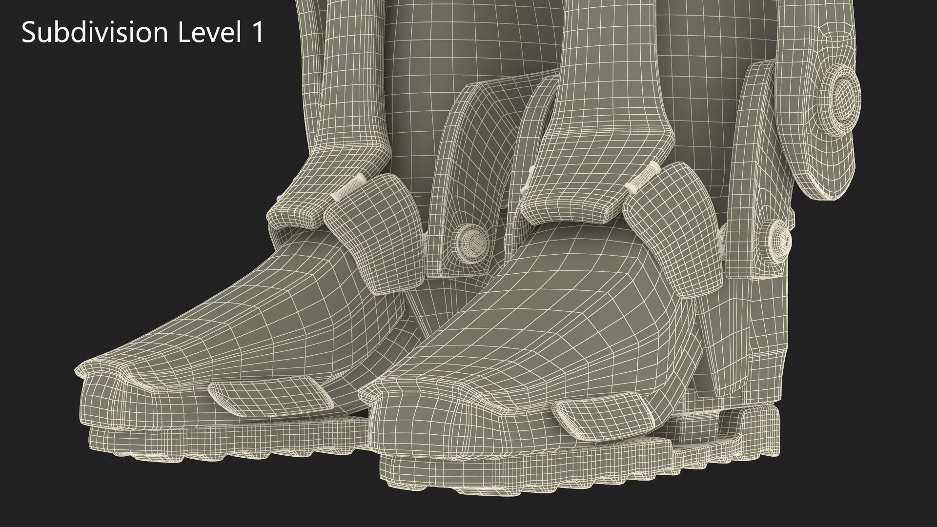 Soldier Wearing Exoskeleton 3D Model - TurboSquid 2306687