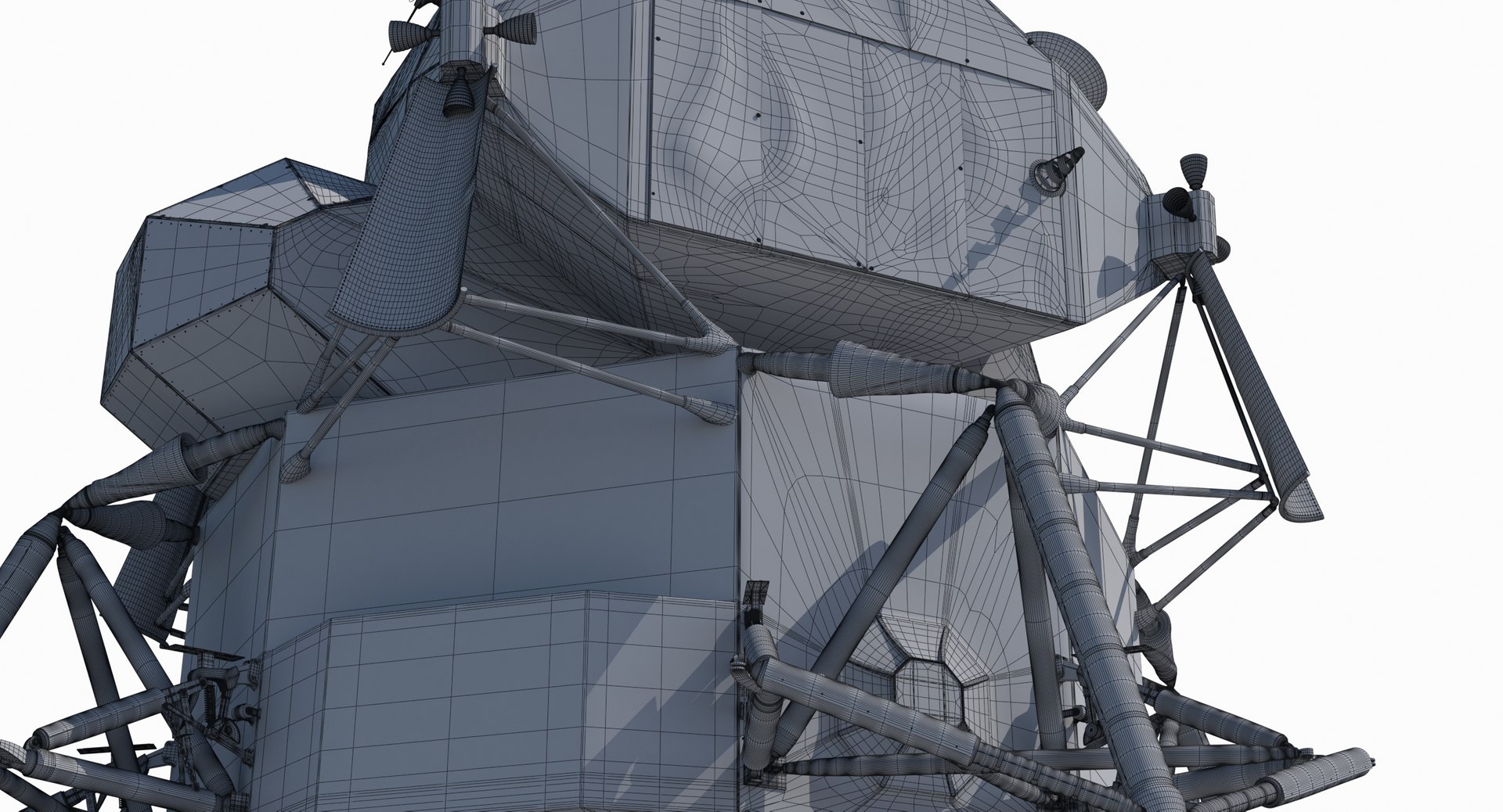 3D Apollo Lunar Landing Module - TurboSquid 1279606