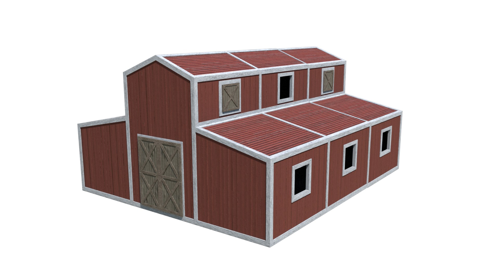Moduler Barn 3D Model - TurboSquid 2054494