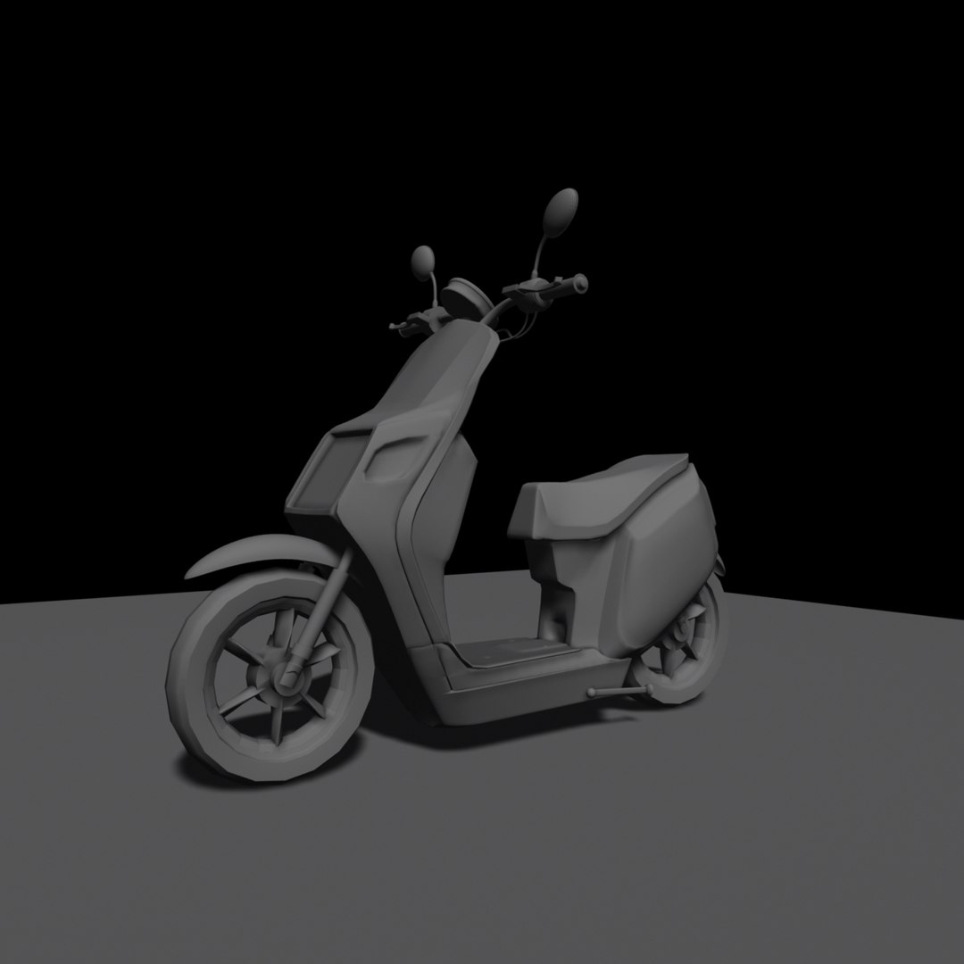 3D Scooter - TurboSquid 1152062