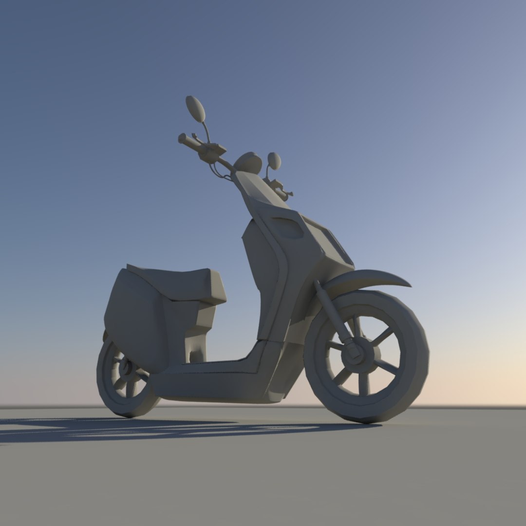 3D Scooter - TurboSquid 1152062