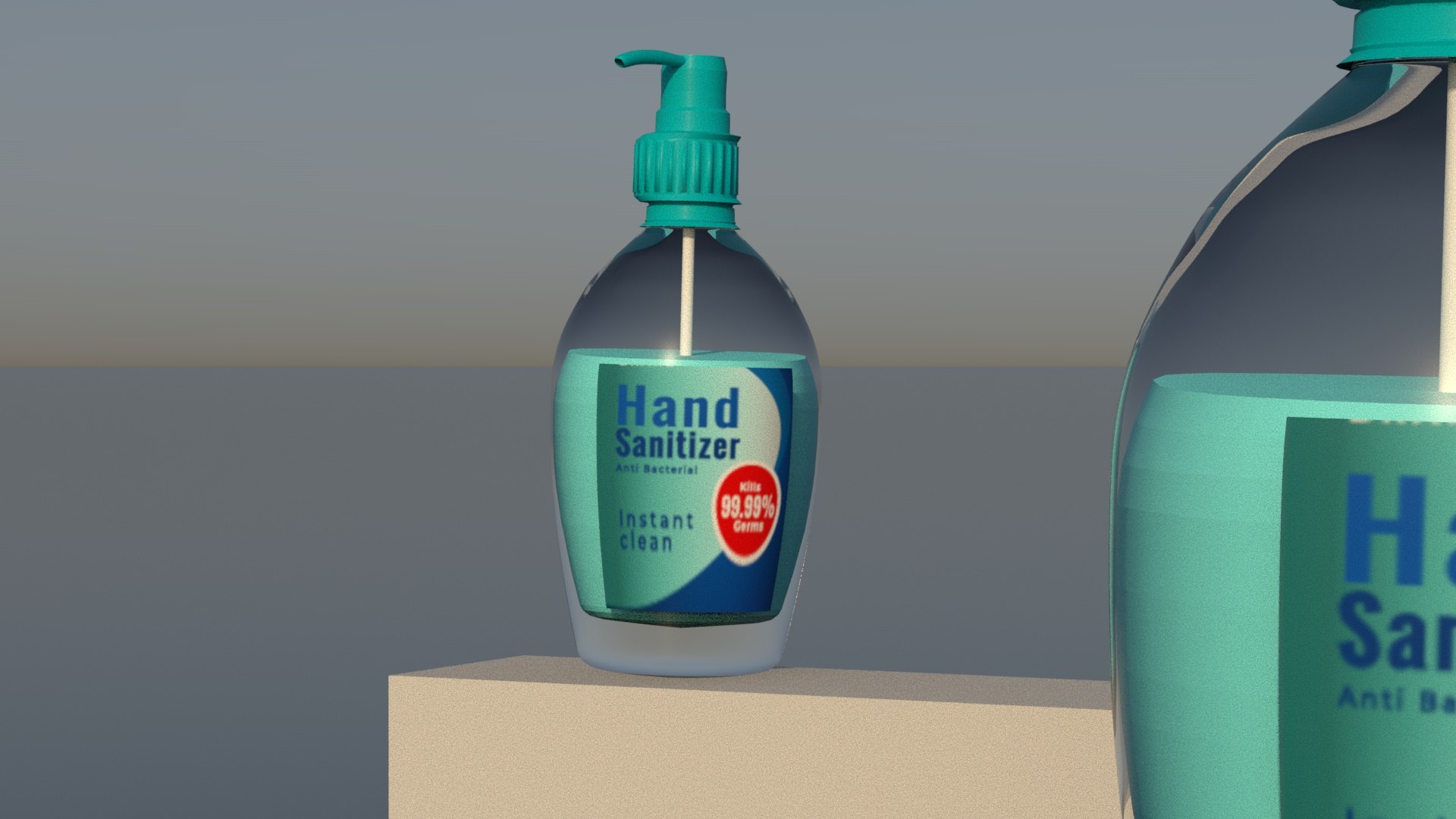 Hand Sanitizer 3D Model - TurboSquid 1803050
