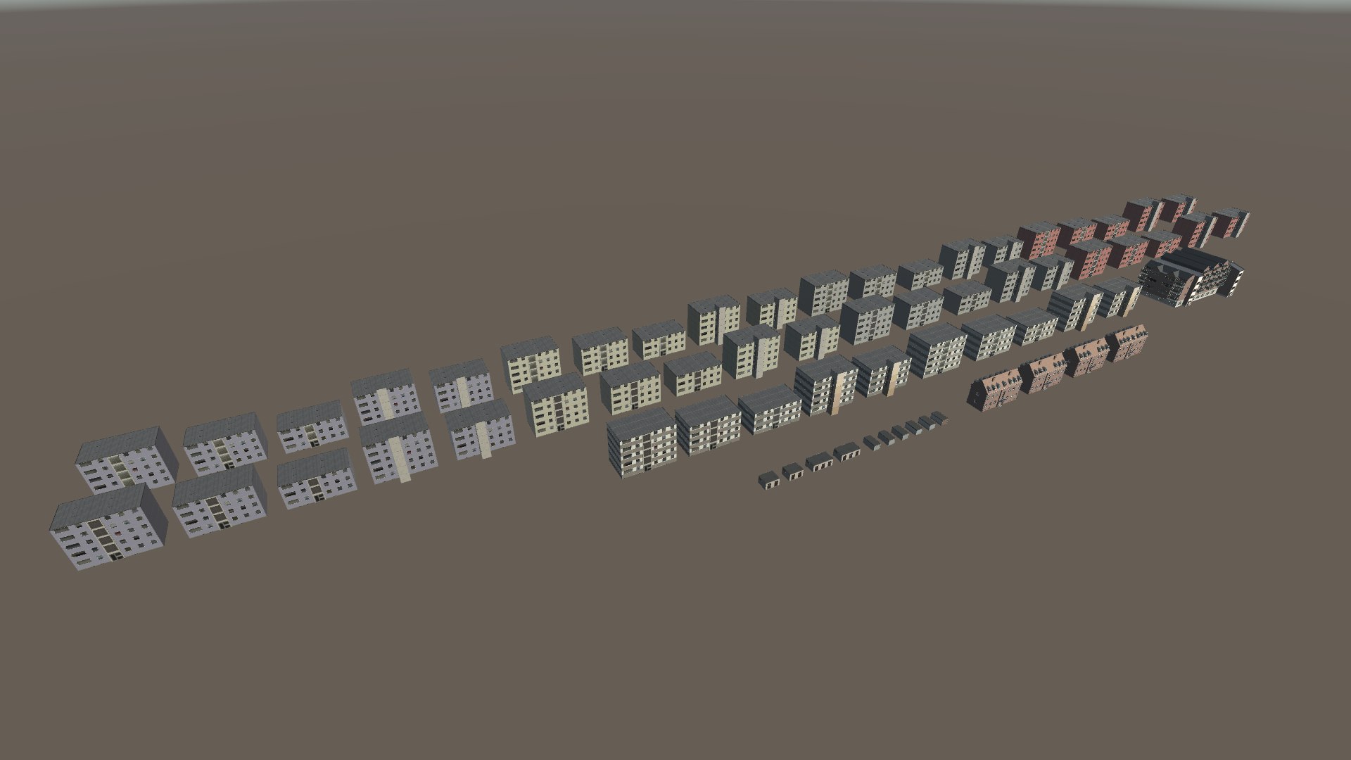 3D PBR City Buildings Collection - TurboSquid 1979705