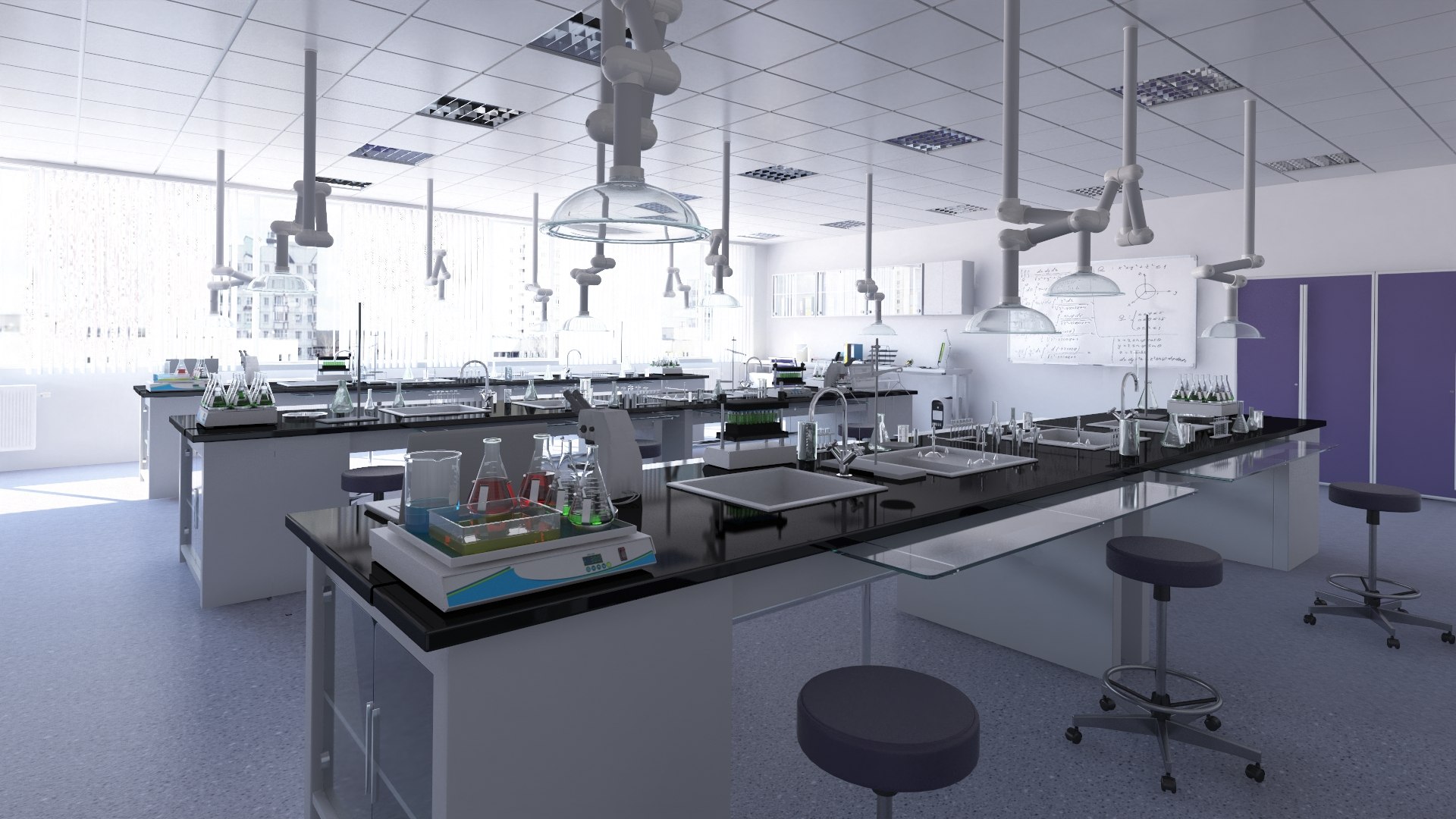 3D Laboratory 5 Model - TurboSquid 2011712