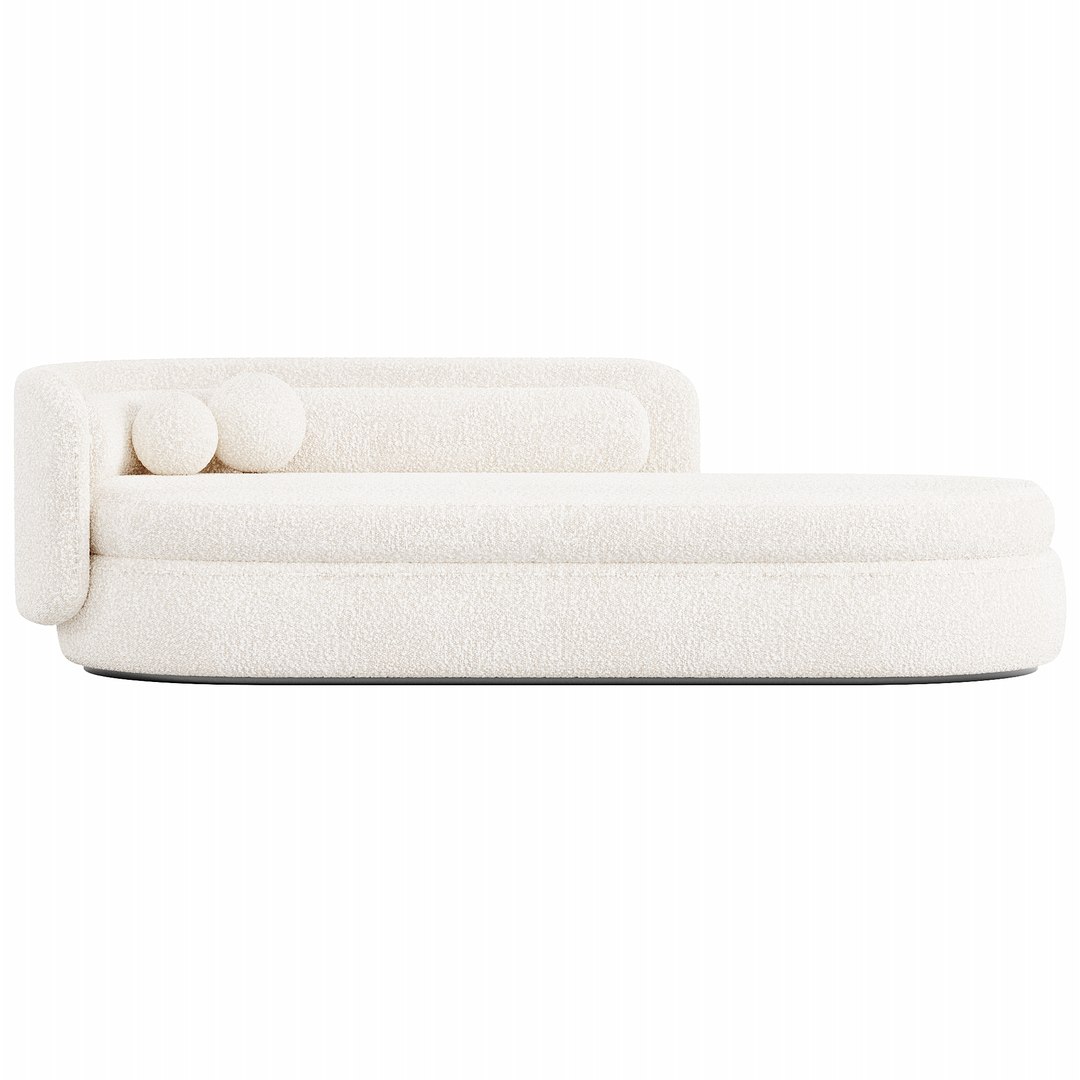 Group Chaise Lounge By Philippe Malouin For SCP 3D Model - TurboSquid ...
