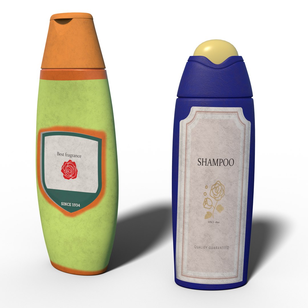 Shampoo Bottle 3D - TurboSquid 2063630
