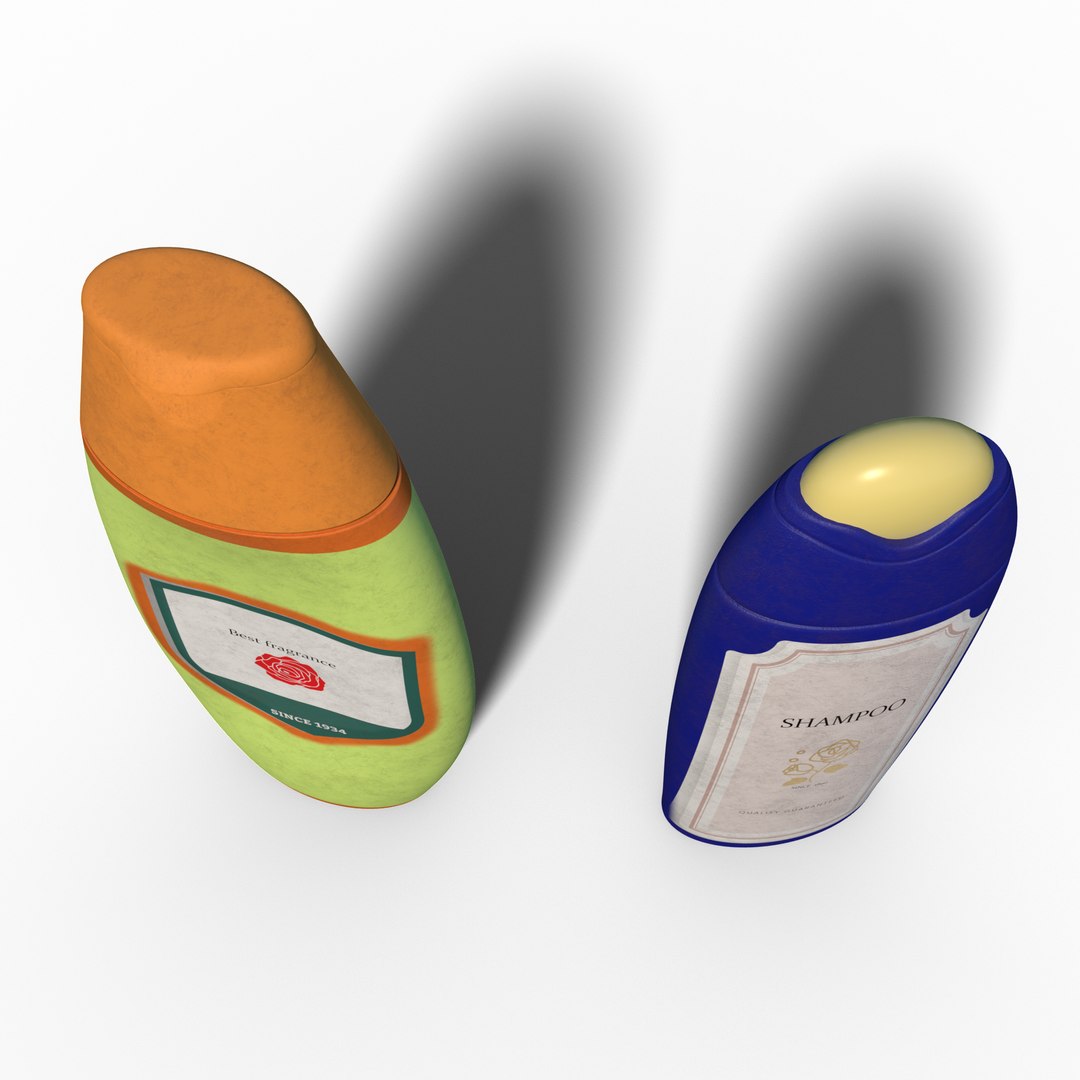 Shampoo Bottle 3D - TurboSquid 2063630