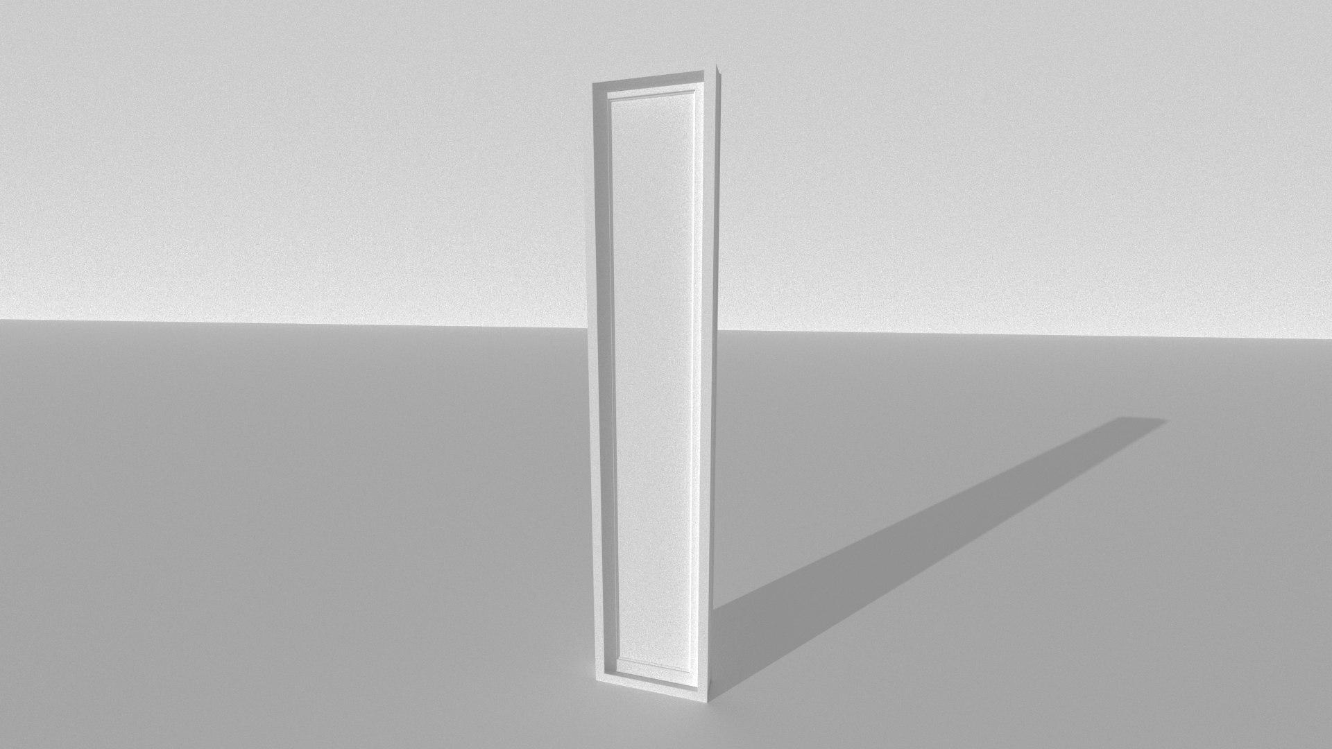 3D Model Fixed Window 30x150cm - TurboSquid 2029286