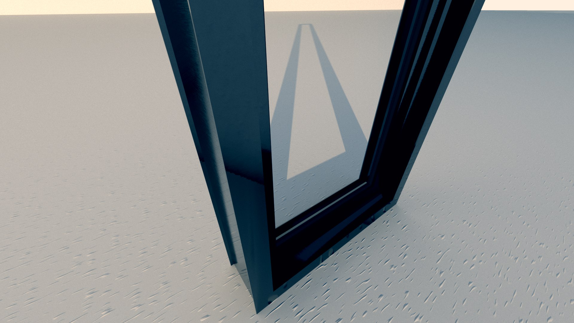 3D Model Fixed Window 30x150cm - TurboSquid 2029286