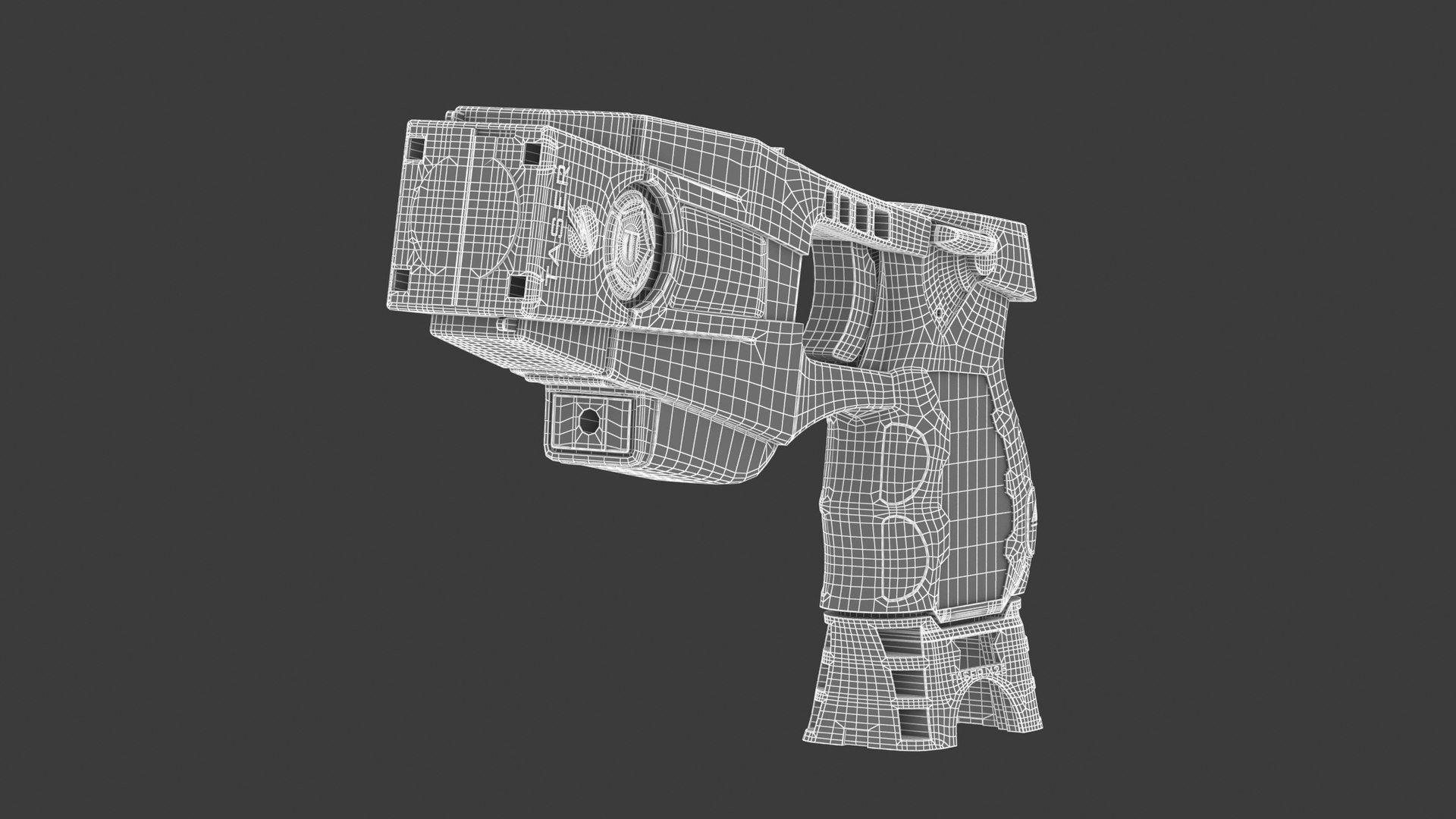 Police Issue X26 Taser 3D Model - TurboSquid 1742575