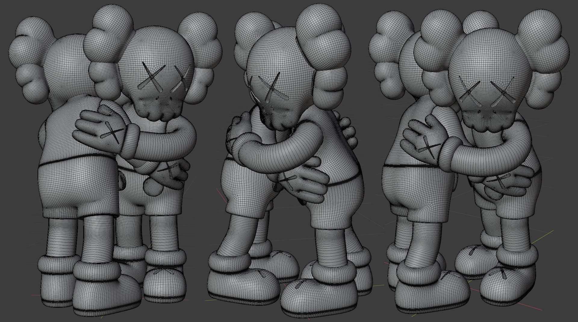 KAWS Together 3D Model - TurboSquid 1770420