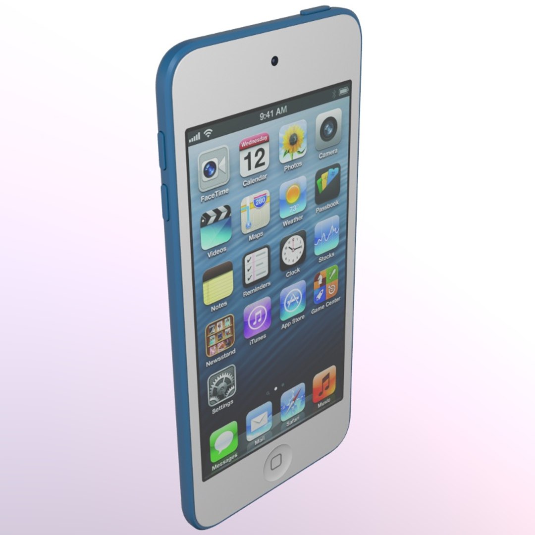 3d Model Ipod Touch Apple