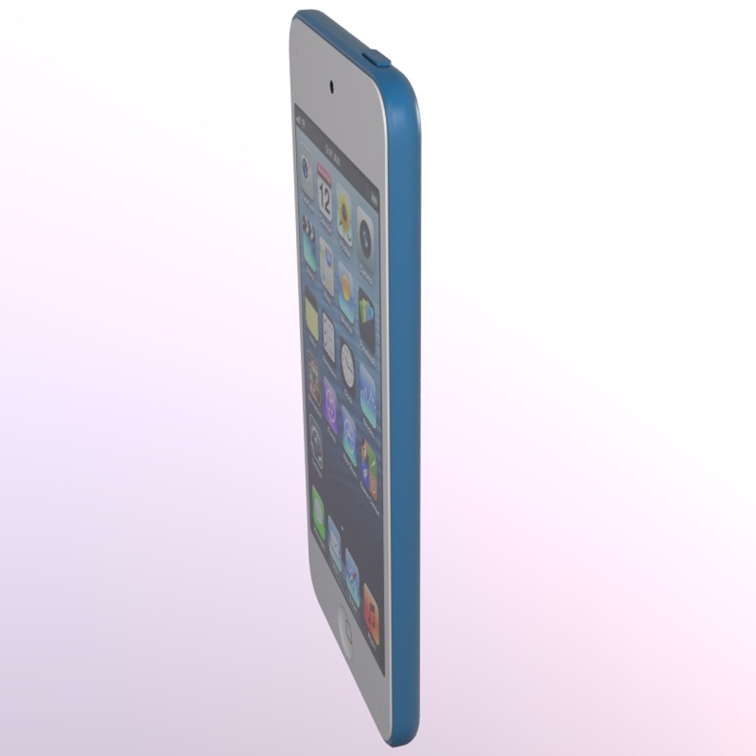3d Model Ipod Touch Apple