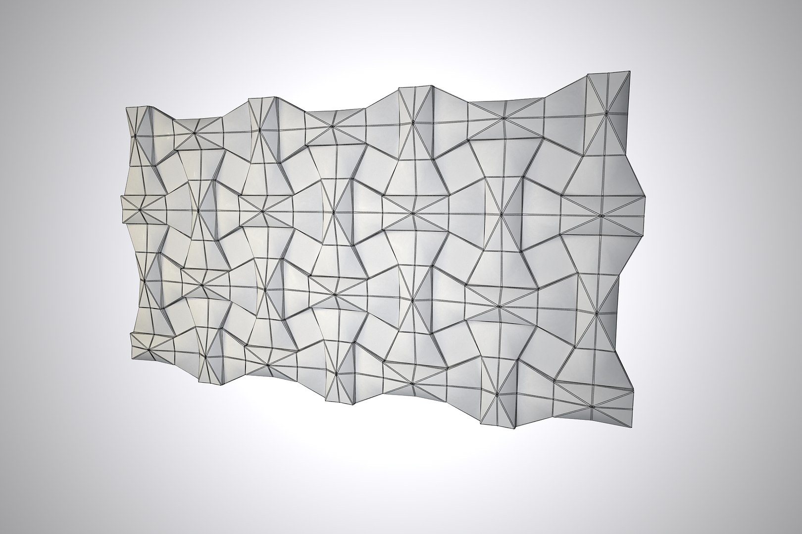 Pattern Wall 3D - TurboSquid 1504924