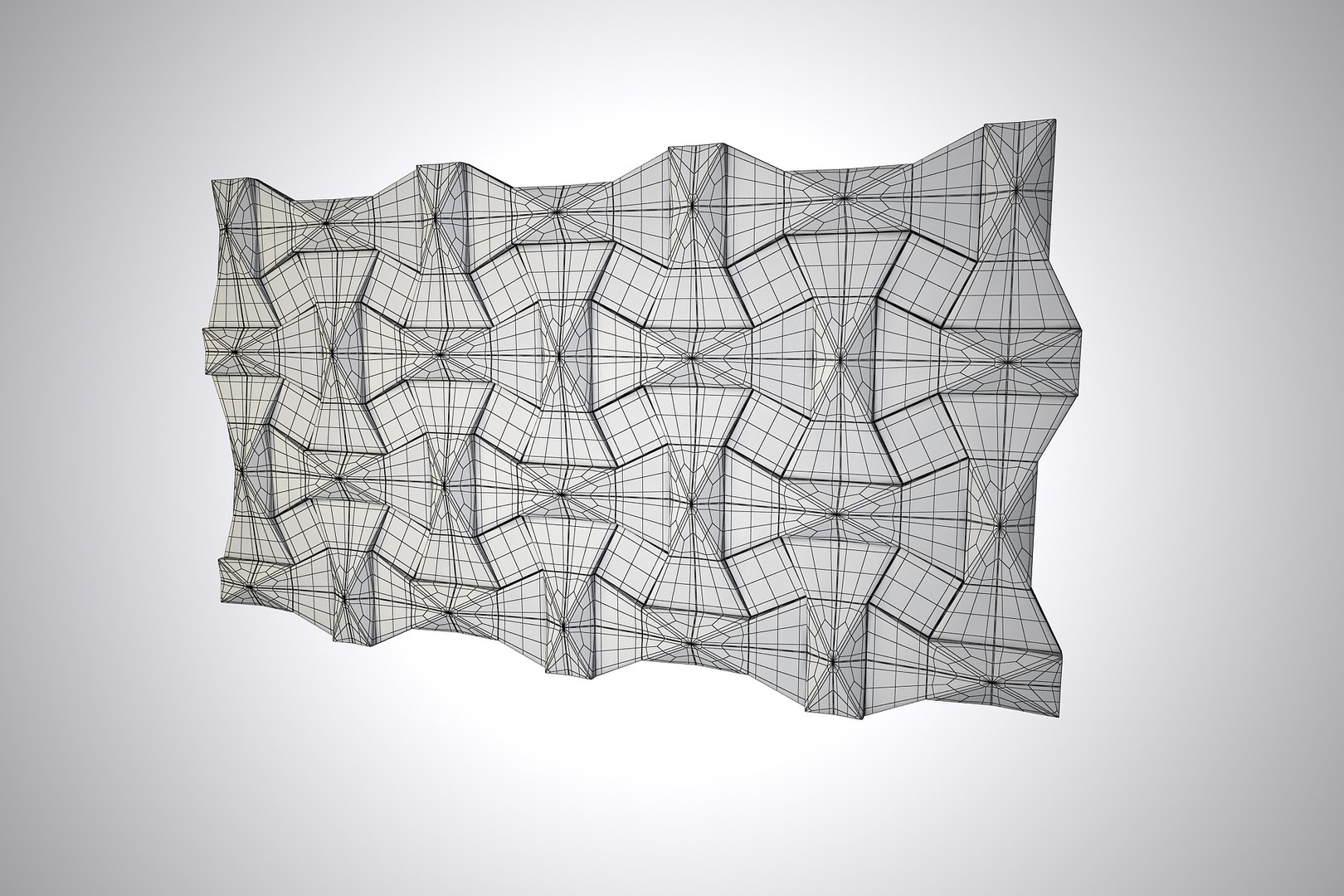 Pattern Wall 3D - TurboSquid 1504924