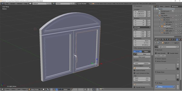 3D window glass model - TurboSquid 1700314