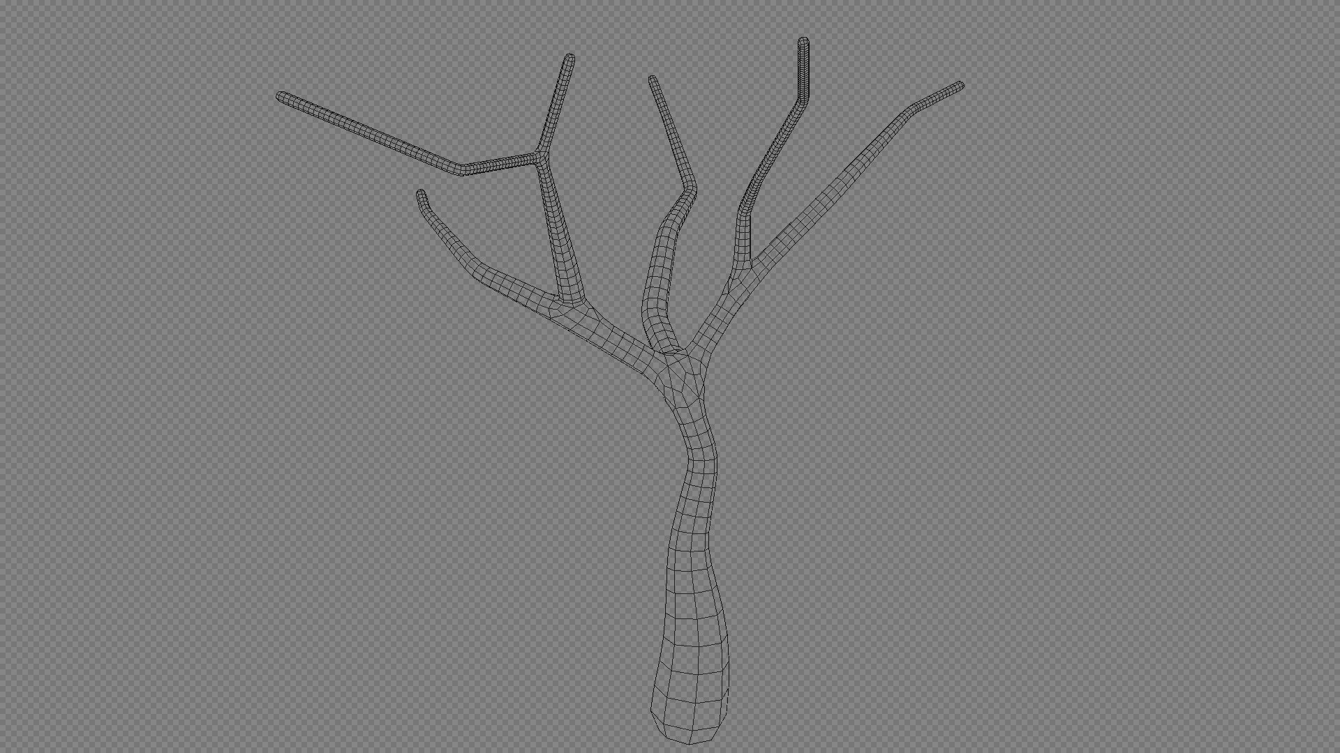 3D Model Low Poly Dead Tree - TurboSquid 2163298