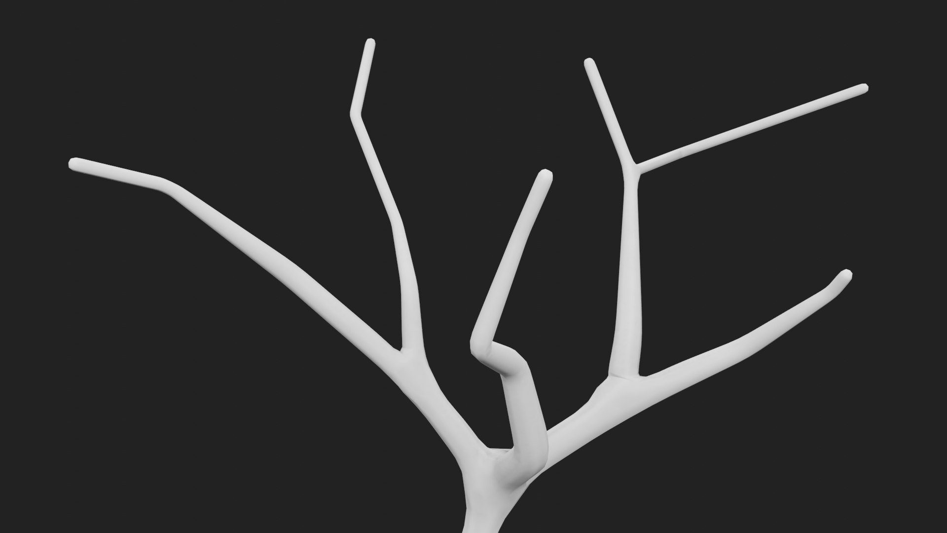 3D Model Low Poly Dead Tree - TurboSquid 2163298